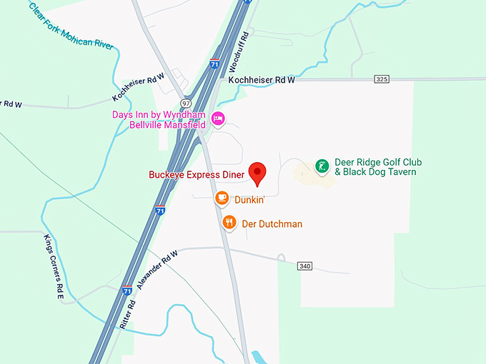 16. buckeye express diner map