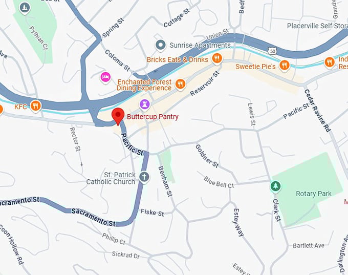 16. buttercup pantry map