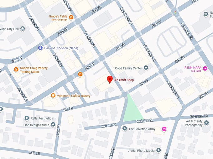 16. cp thrift shop map