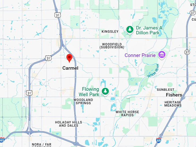 16. carmel map