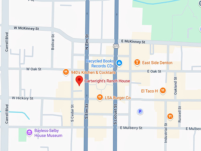 16. cartwright's ranch house map