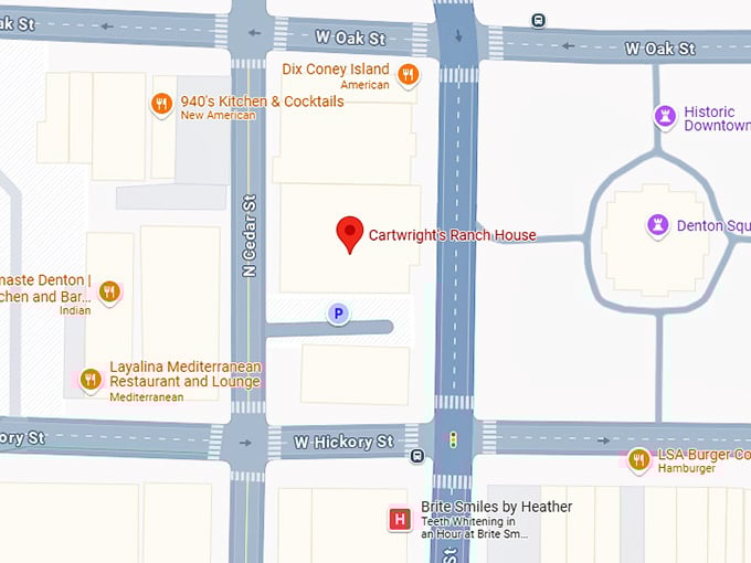 16. cartwright's ranch house map