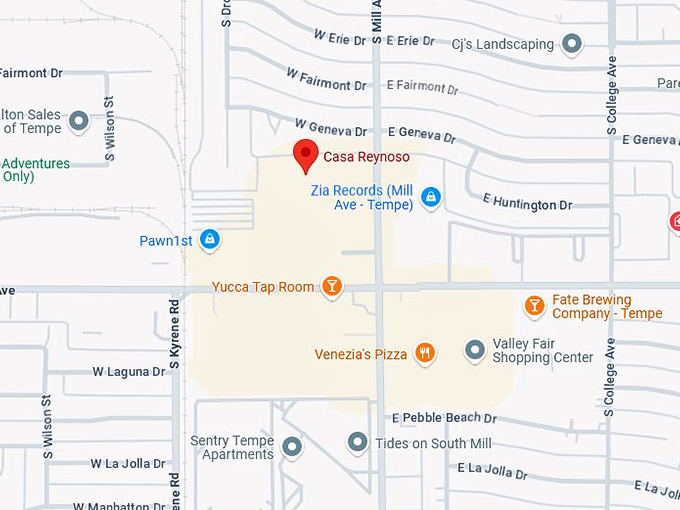 16. casa reynoso map