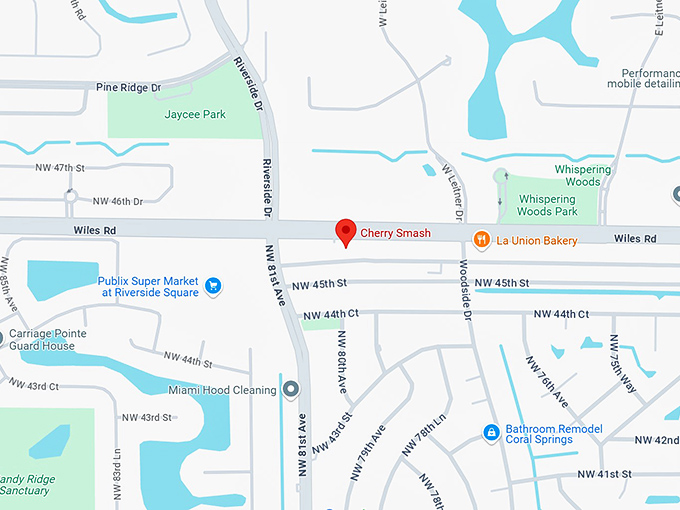 16. cherry smash map