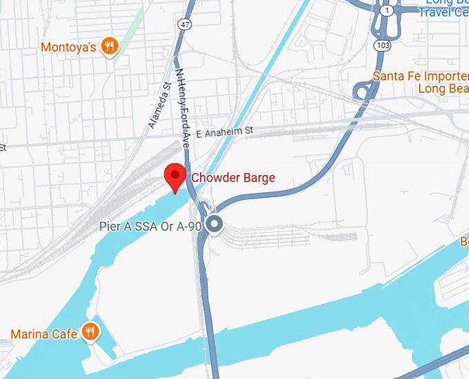 16. chowder barge map