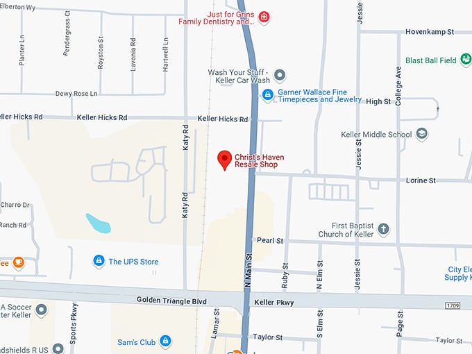 16. christ's haven resale shop map