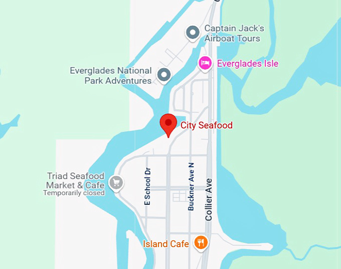 16. city seafood map