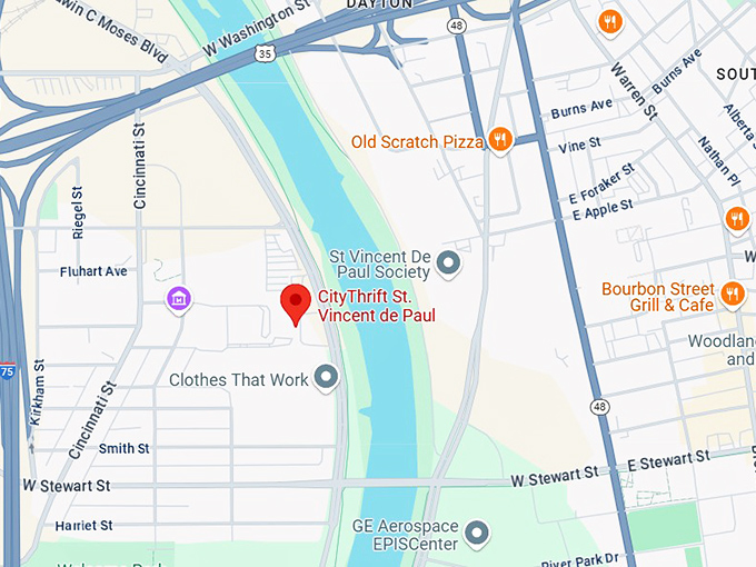 16. citythrift st. vincent de paul (945 s edwin c moses blvd) map