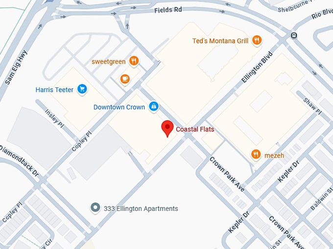 16. coastal flats map