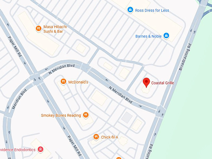 16. coastal grille map