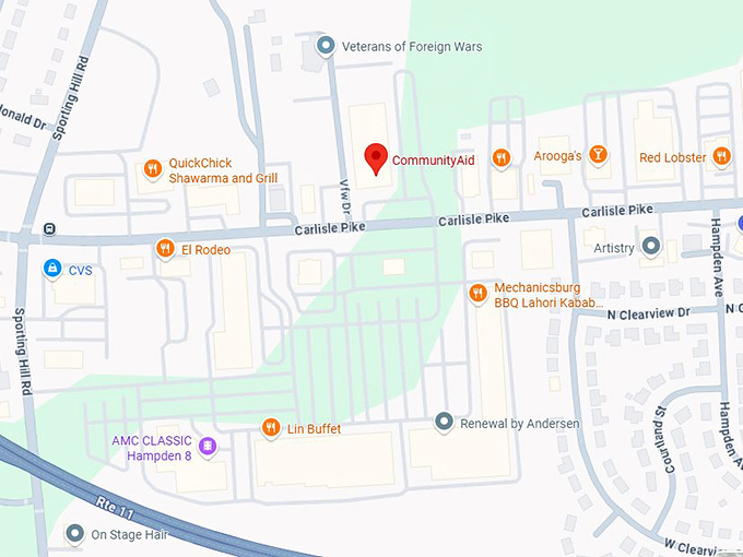 16. communityaid mechanicsburg map
