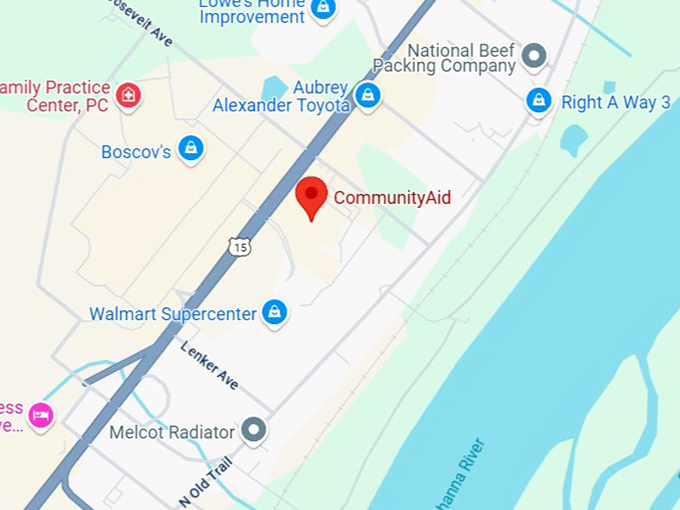 16. communityaid map