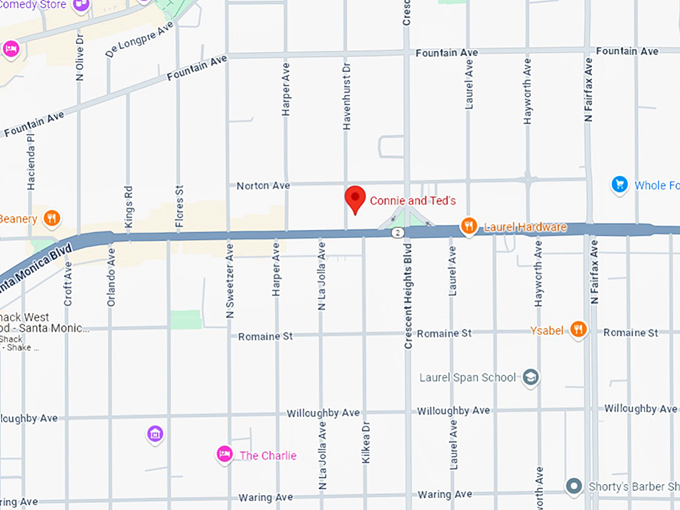 16. connie and ted's map