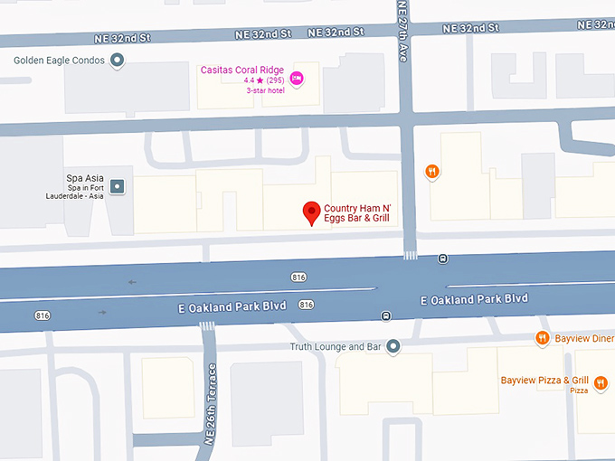 16. country ham n' eggs map