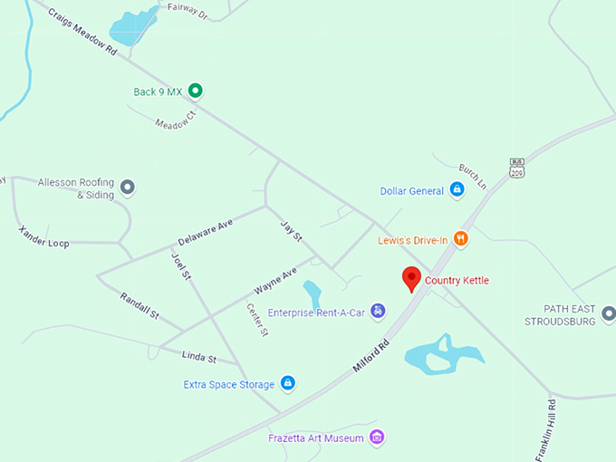 16. country kettle map