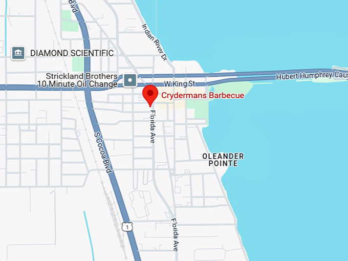 16. crydermans barbecue map