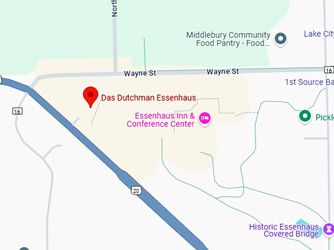 16. das dutchman essenhaus map