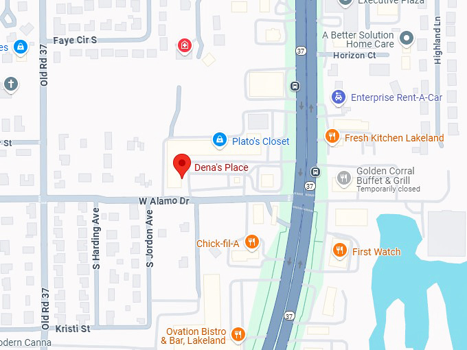 16. dena's place diner & grill map