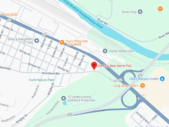 16. denny's beer barrel pub map