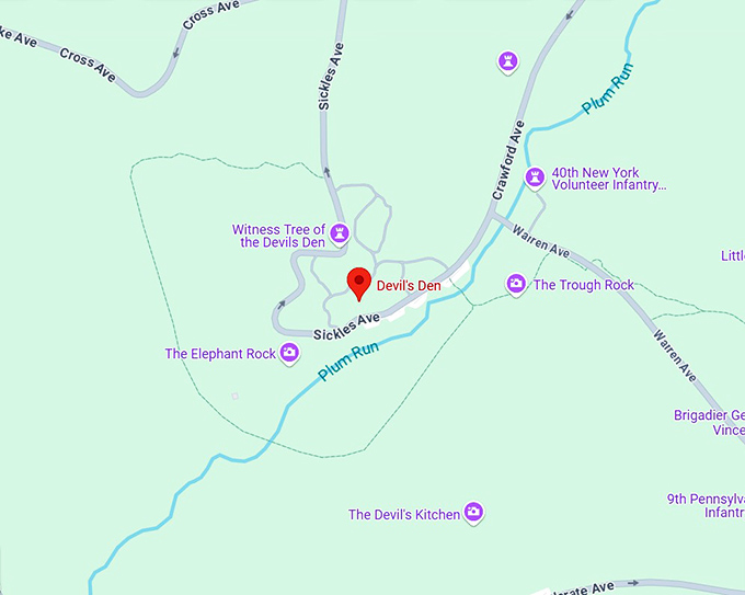 16. devil&rsquo;s den map