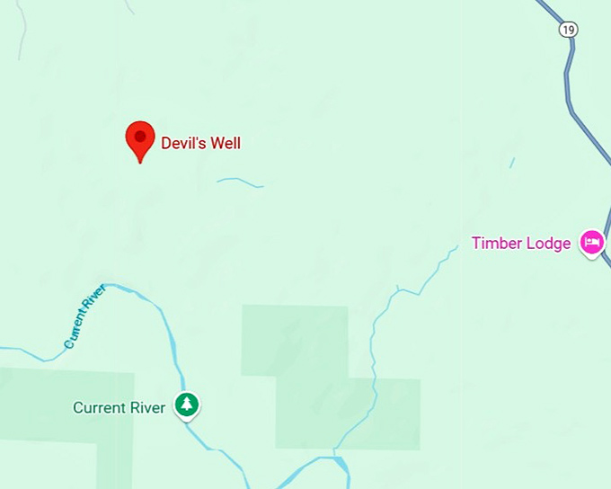 16. devil's well map