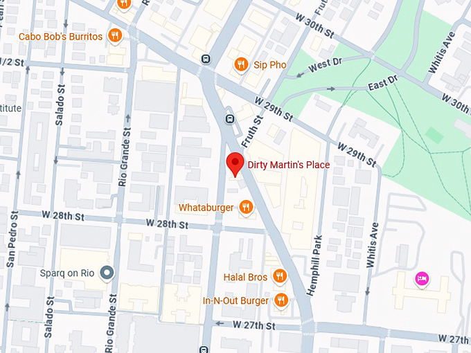 16. dirty martin&rsquo;s place map