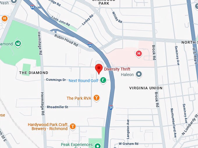 16. diversity thrift map