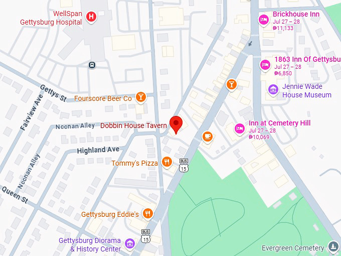 16. dobbin house tavern map