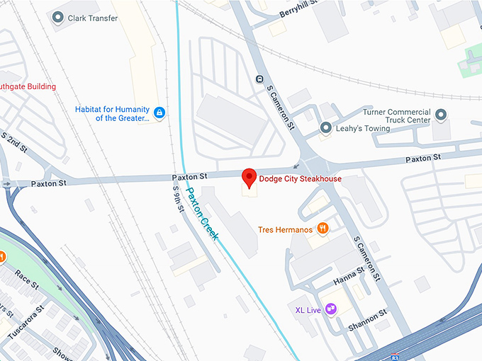 16. dodge city steakhouse map