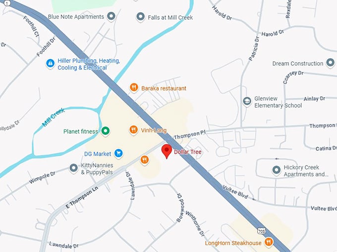 16. dollar tree murfreesboro pike map