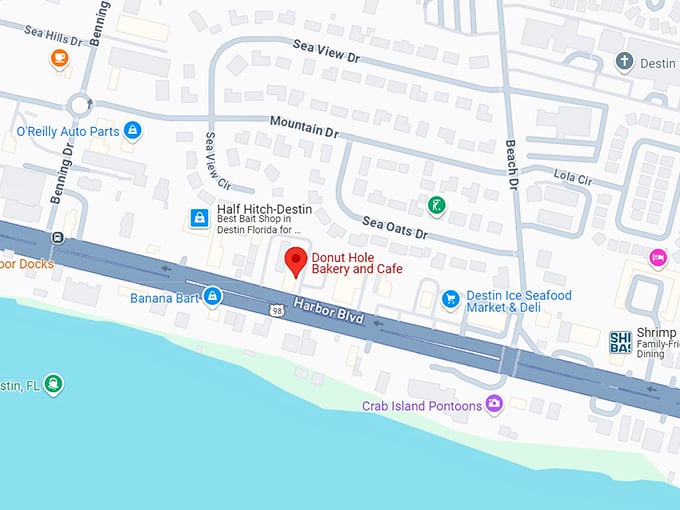 16. donut hole bakery and cafe map