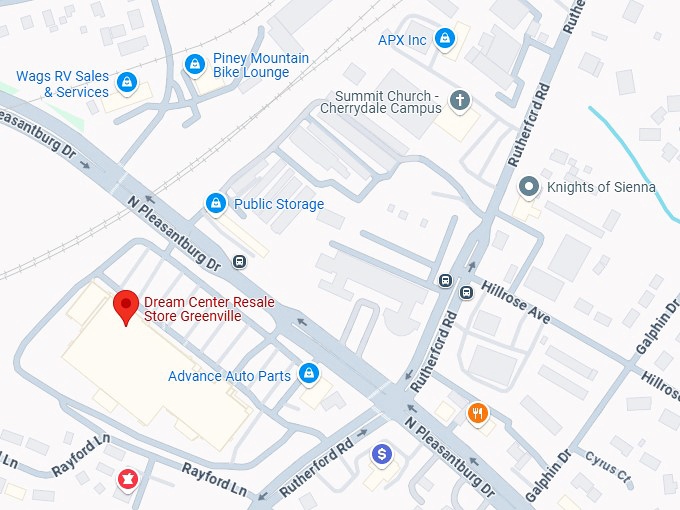 16. dream center resale store map