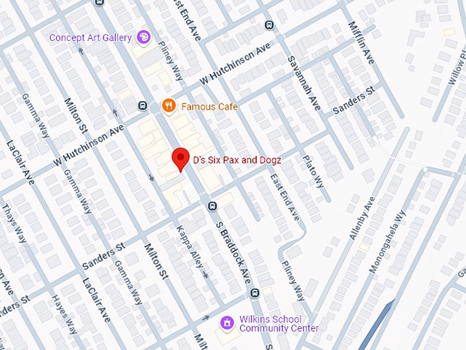 16. d's six pax and dogz map