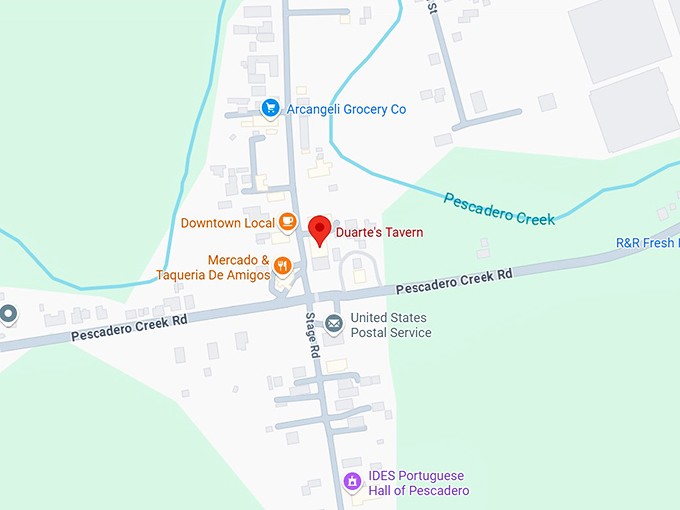 16. duarte&rsquo;s tavern map