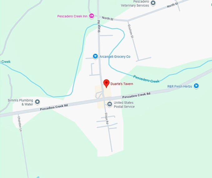 16. duarte's tavern map