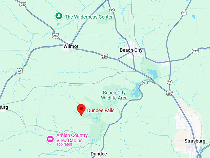 16. dundee falls map