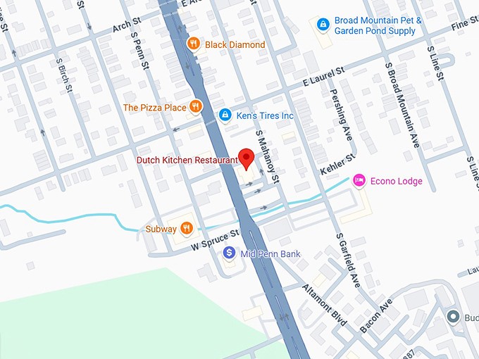 16. dutch kitchen restaurant map