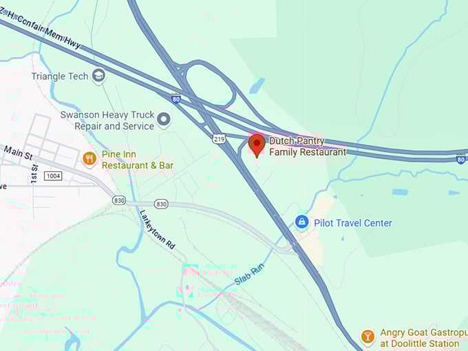 16. dutch pantry family restaurant map