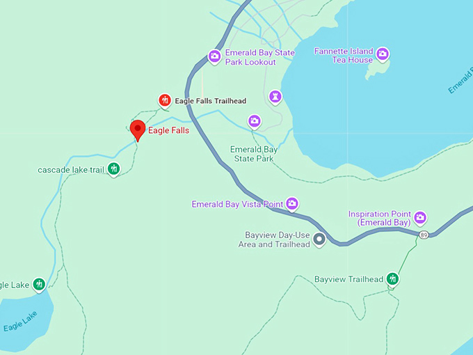 eagle falls map