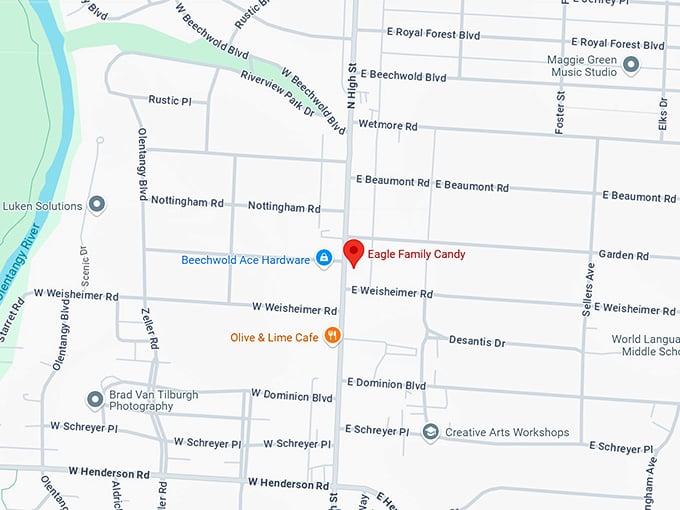 16. eagle family candy co llc map