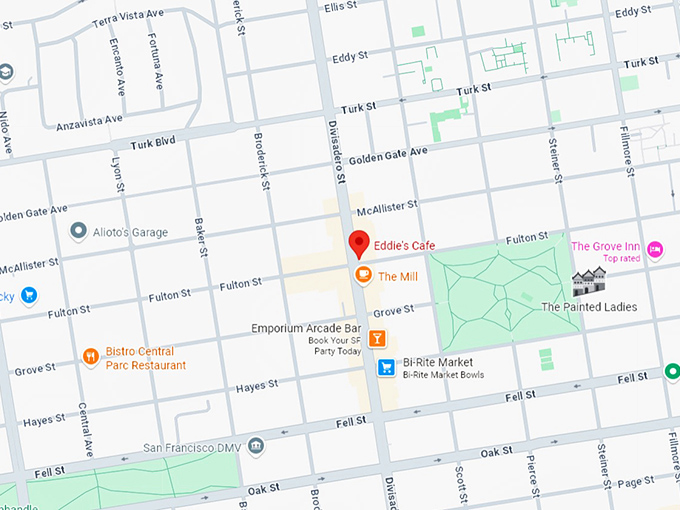 16. eddie's cafe map