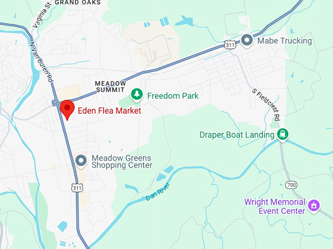 16. eden flea market map