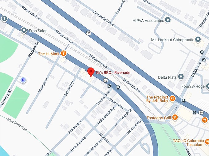 16. eli's bbq riverside map