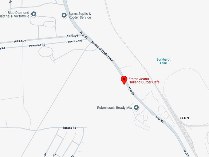 16. emma jean's holland burger cafe map