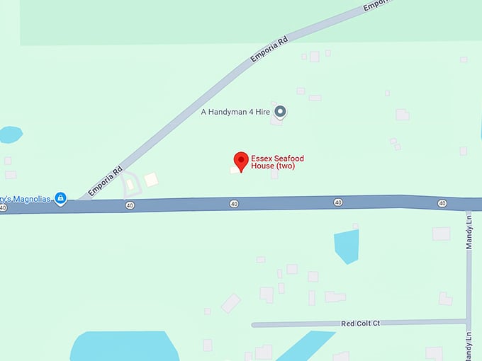 16. essex seafood house (two) map