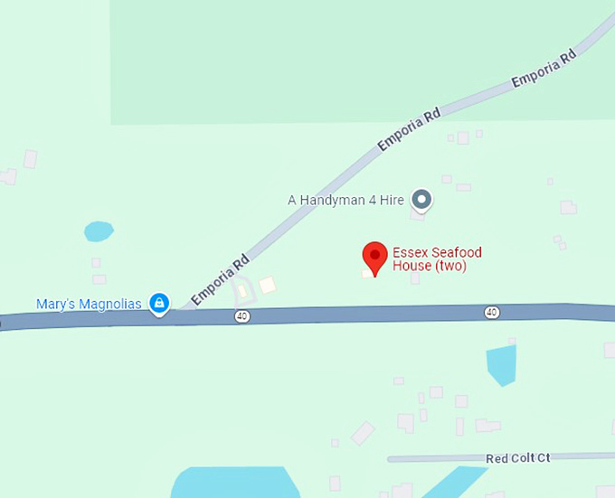 16. essex seafood house (two) map