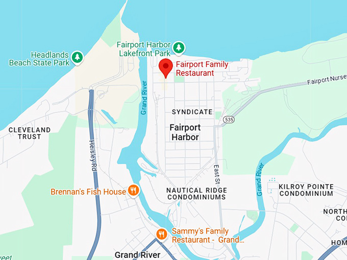 16. fairport family restaurant map