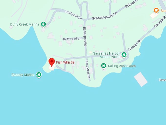 16. fish whistle at the granary georgetown map