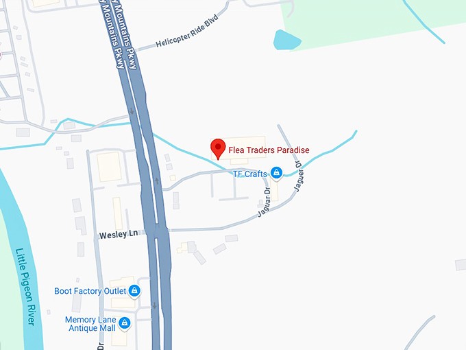 16. flea traders paradise map