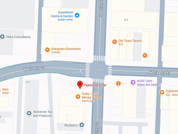 16. fleetwood diner map